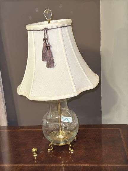Small Chest and Lamp - Auction Ohio