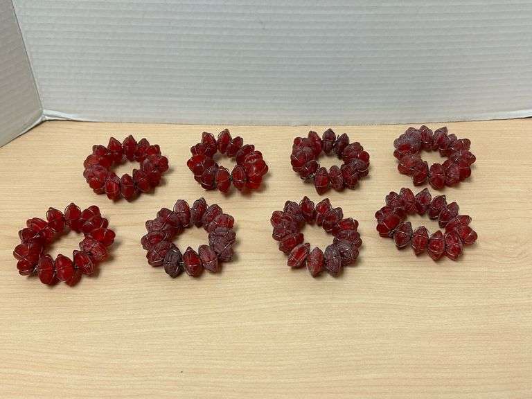 Beaded Napkin Rings - Auction Ohio