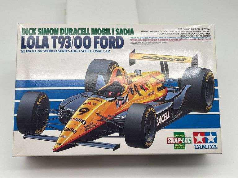 Tamiya 1/20 Dick Simon Lola T93/00 Ford Duracell Indy Car Model Kit ...