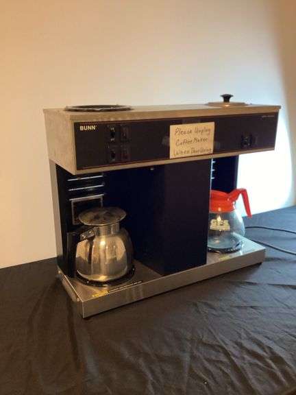 BUNN VPS Series Commercial Coffee Maker – Dual Burner with Two Glass ...