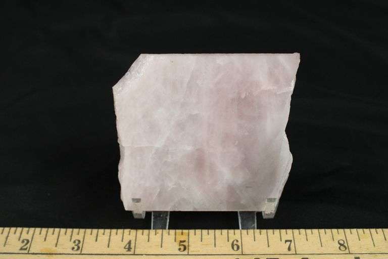 Rose Quartz Slab - Auction Ohio