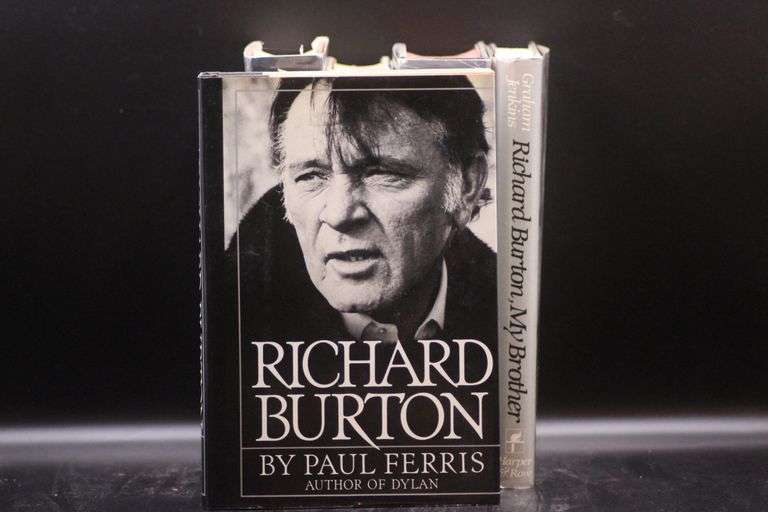 Book Lot *SIGNED* Richard Burton Very Close Up, Prime Time the Life of ...