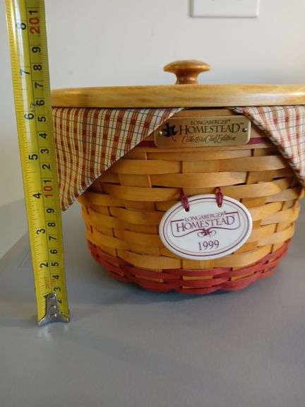 Longaberger Homestead Basket - Auction Ohio