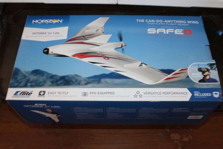 Horizon Hobby Opterra S+ 1.2m Remote Controlled Model Plane Kit ...