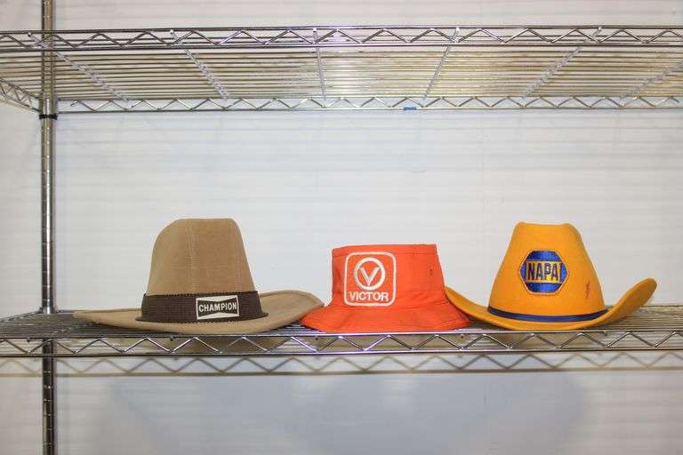 Auto Parts Themed Hats - Auction Ohio