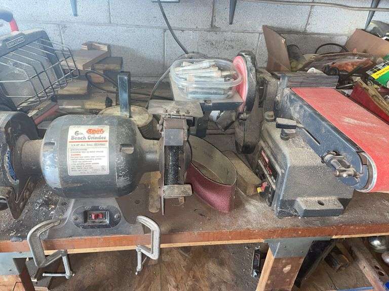 Bench Grinder & Belt/Disc Sander - Auction Ohio