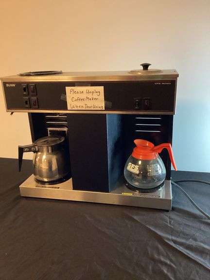 BUNN VPS Series Commercial Coffee Maker – Dual Burner with Two Glass ...