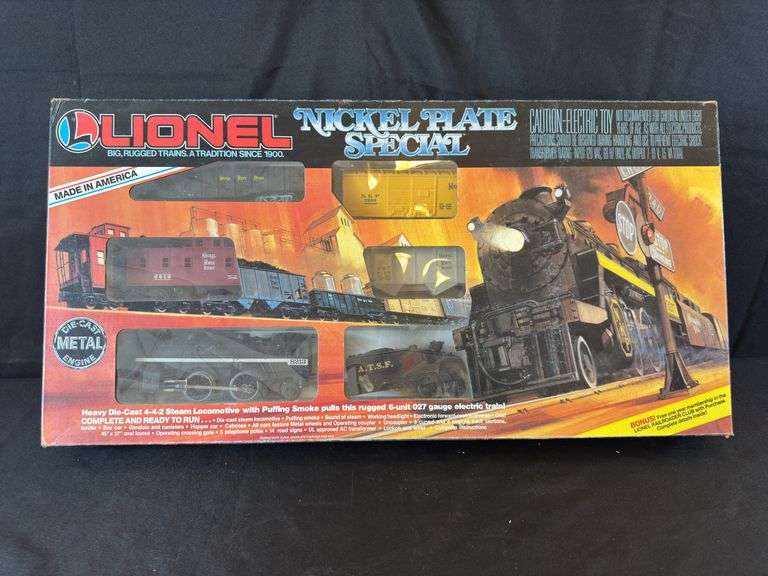 Lionel Nickel Plate Special - Auction Ohio