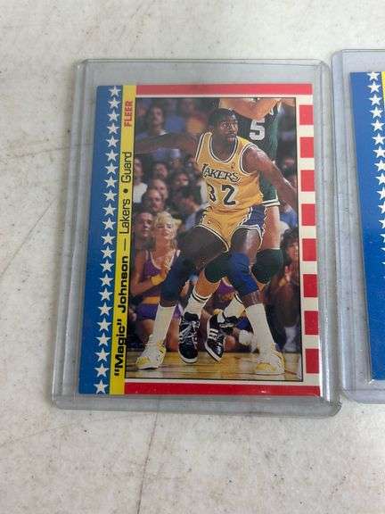 1987 Magic & Kareem cards - Auction Ohio