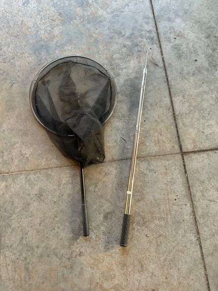 Fish Net and Telescoping Hook - Auction Ohio