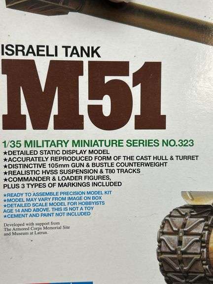 Tamiya 1/35 Israeli Tank M51 Model Kit – Military Miniature Series No ...