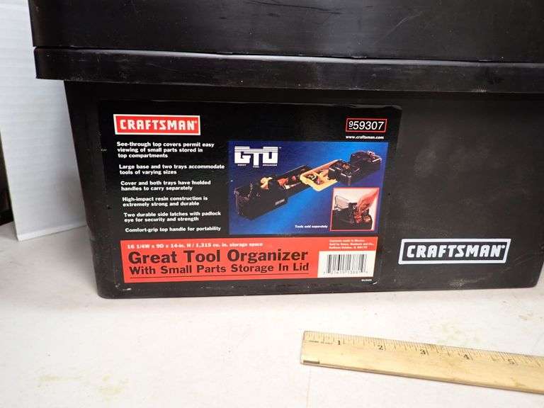 TWO Craftsman Tool Organizer Boxes - Auction Ohio