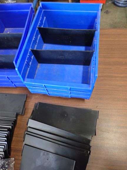 COLLECTION OF BLUE WAREHOUSE BINS - Auction Ohio