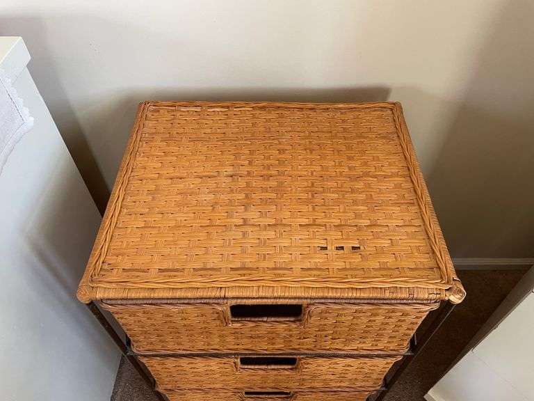 Wicker Storage Drawers - Auction Ohio
