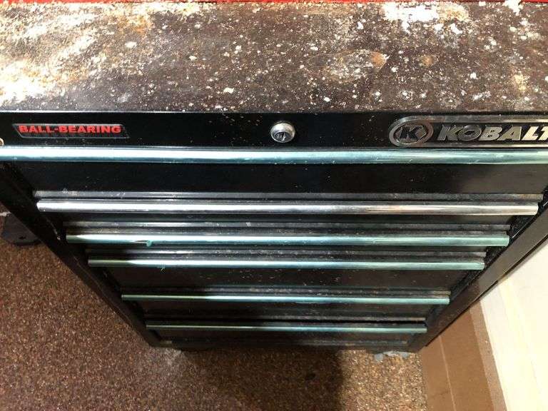 Kobalt Rolling Tool Cabinet w/ Contents - Auction Ohio