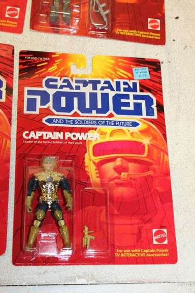 Captain Power Figures - Auction Ohio