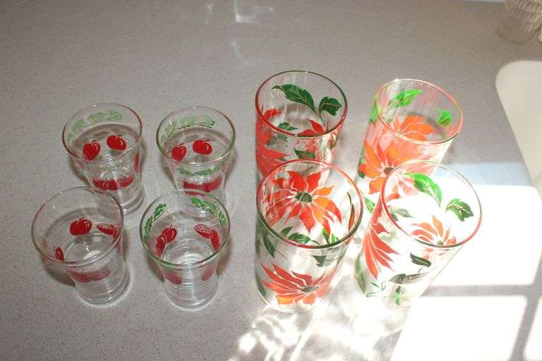 Vintage Drinking Glasses - Auction Ohio