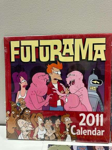 Futurama Wall Calendars - Auction Ohio