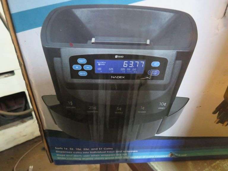 Coin Sorter & Wrapper - Auction Ohio