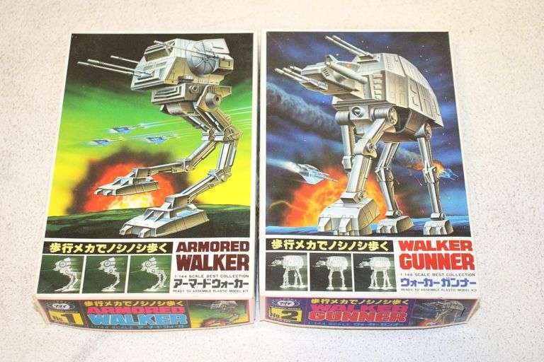 Star Wars Walker Model Kits - Auction Ohio