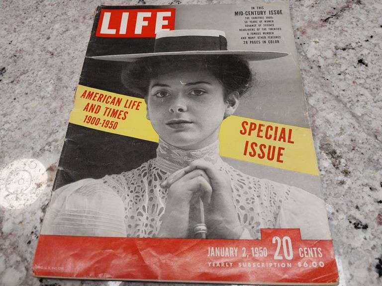 1950 LIFE Magazine Special Issue - American Life and Times 1900-1950 ...