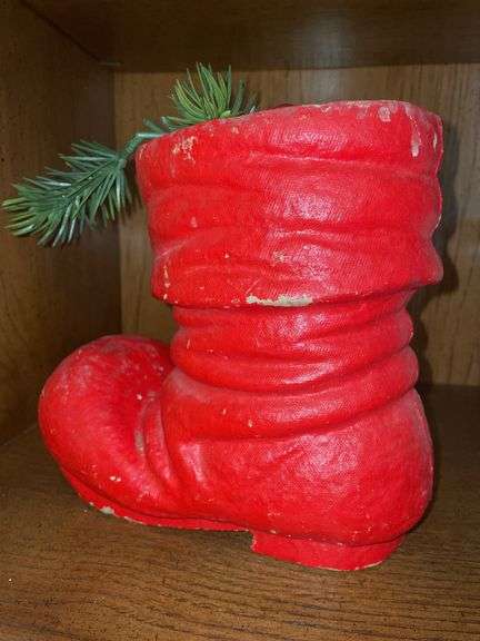 Vintage Christmas Paper Pulp - Auction Ohio