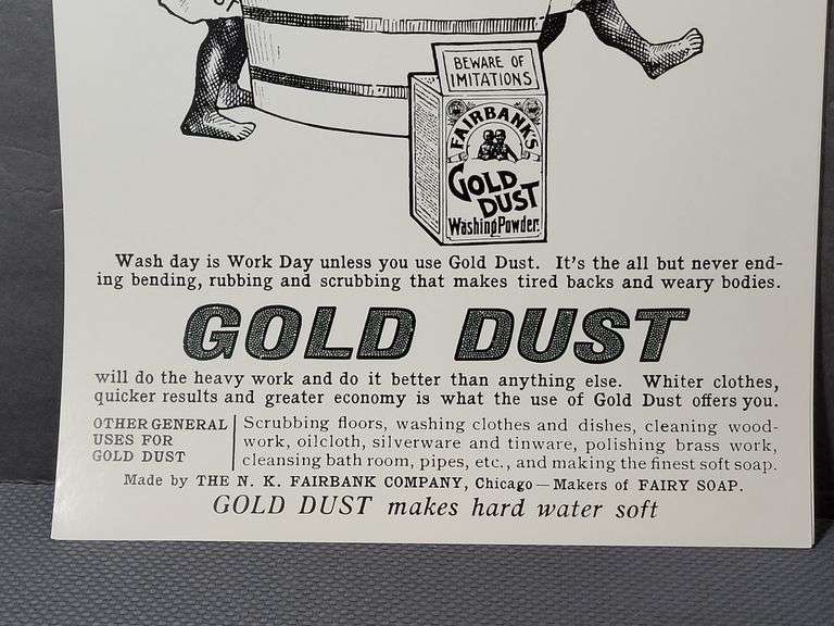 "Gold Dust" Poster - Auction Ohio
