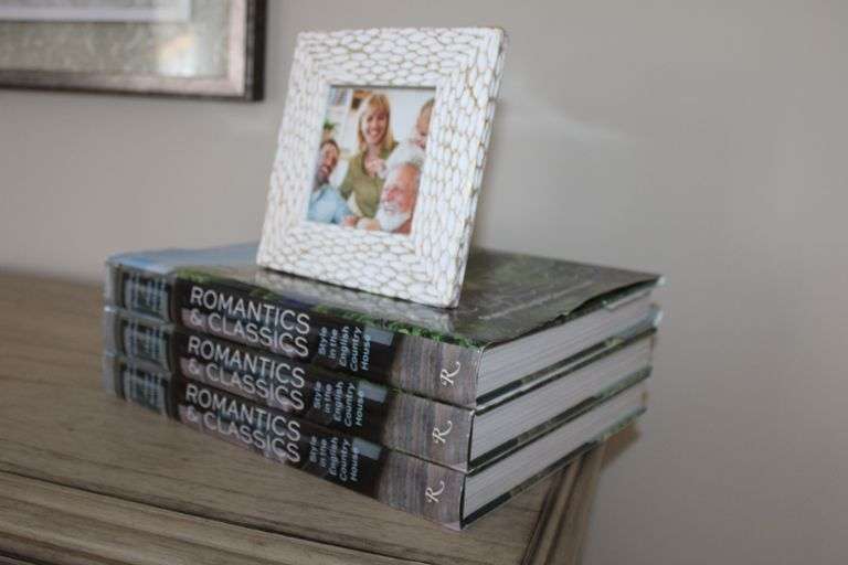 Photo Frame & Books - Auction Ohio