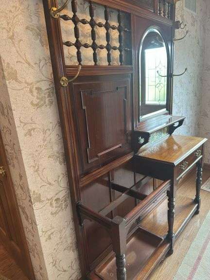 Wow! Victorian coat rack/hallstand! - Auction Ohio
