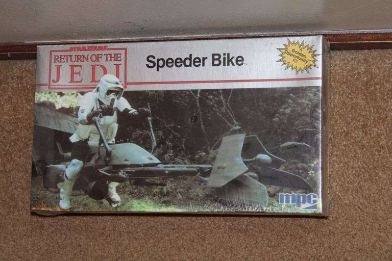 Star Wars Return of The Jedi Speeder Bike Model Kit - Auction Ohio