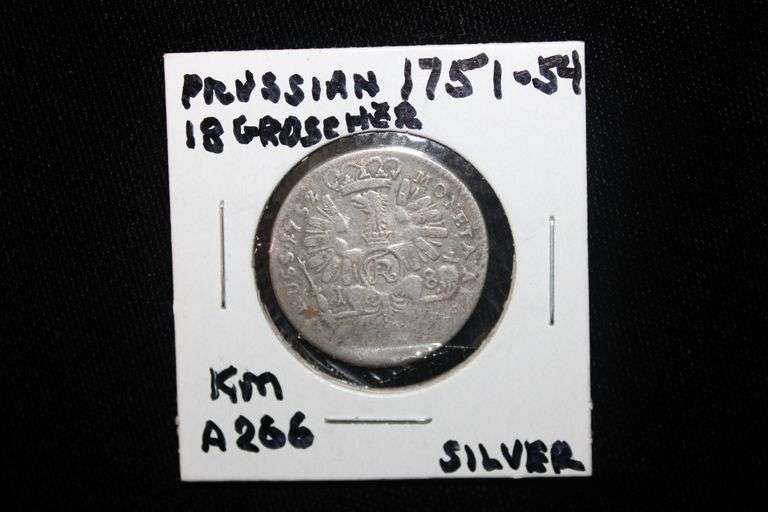 Prussian Silver Coin - Auction Ohio