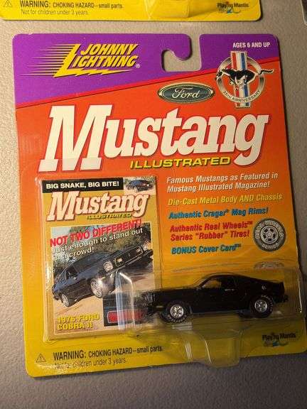 Four Johnny Lightning Mustangs - Auction Ohio