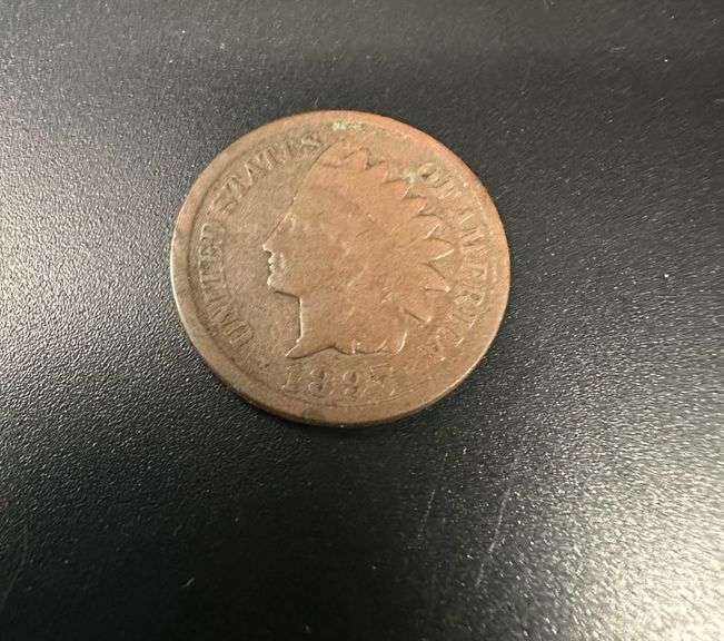 1897 Indian Head Cent - Auction Ohio