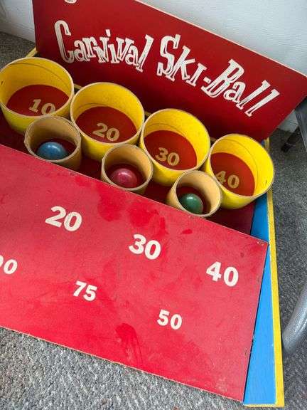 Vintage Toys Carnival Ski-Ball - Auction Ohio