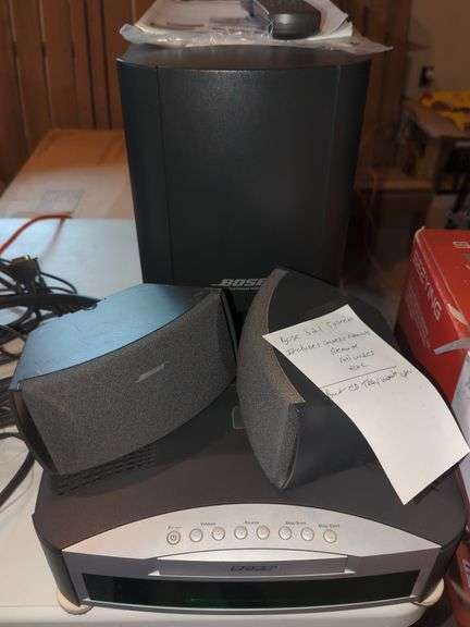 Bose 321 System - Auction Ohio