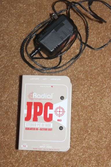 Radial JPC MK3 Stereo PC DI Box - Auction Ohio