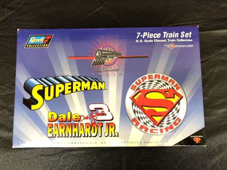 Dale Earnhardt Jr./Superman Train Set - Auction Ohio