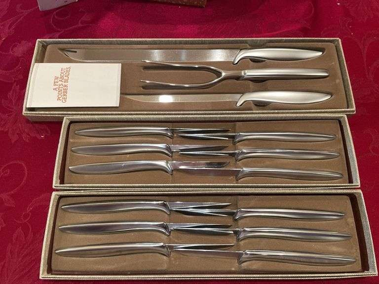 Gerber Knife Sets - Auction Ohio