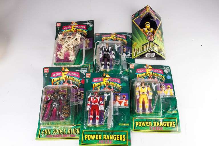 1990's Power Rangers in Boxes - Auction Ohio