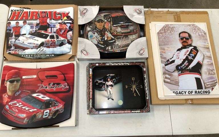 NASCAR Collectible Hoods And Clocks - Auction Ohio