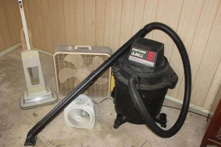 Shop Vac, Vacuum, & Fans - Auction Ohio