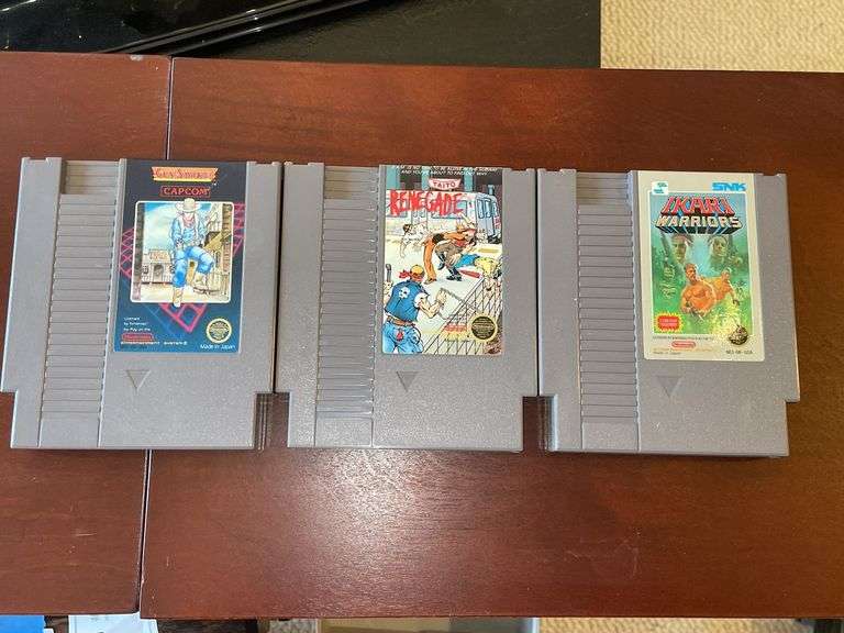 NES Game Lot: Combat & Arcade Action - Auction Ohio