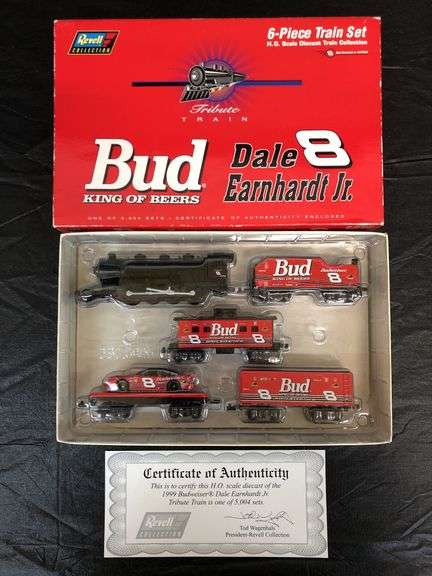 Dale Earnhardt Jr. Train Set - Auction Ohio
