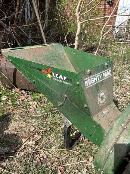 Mighty Mac Leaf Shredder - Auction Ohio