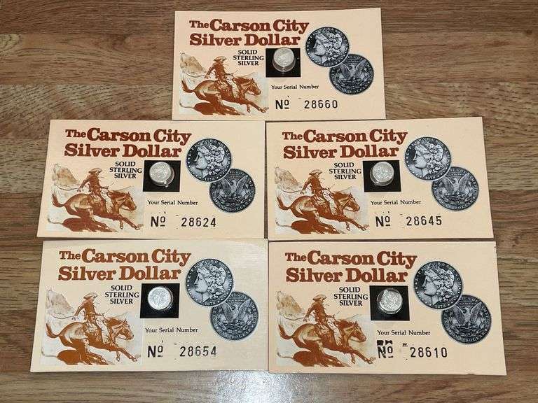 Carson City Miniature Coins - Auction Ohio