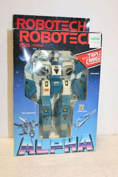 Robotech Alpha Soldier Robot - Auction Ohio