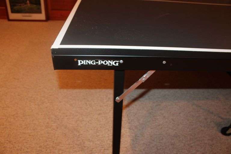 Folding Ping Pong Table - Auction Ohio