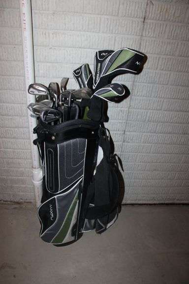 Maxfli Golf Bag & Clubs - Auction Ohio