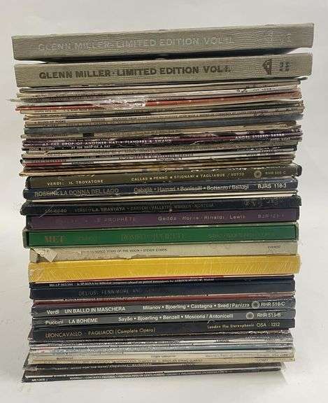 COLLECTION OF CLASSICAL AND OPERA RECORDS. - Auction Ohio