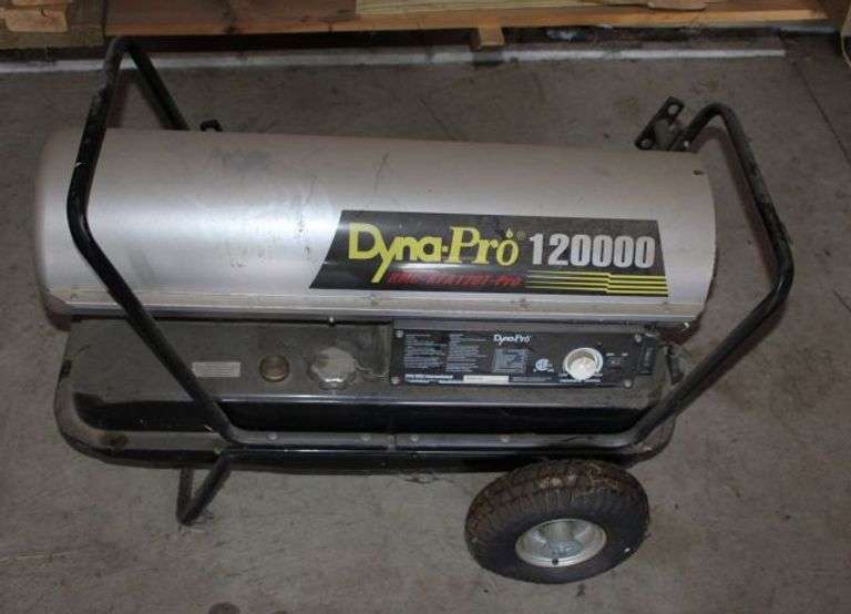 Dyna-Pro RMC-KFA120T-PRO 120,000 BTU Portable Forced Air Heater ...